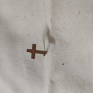 Source Unknown | Jewelry | Vintage Gold Colored Cross Pin 2 Very Tiny ...